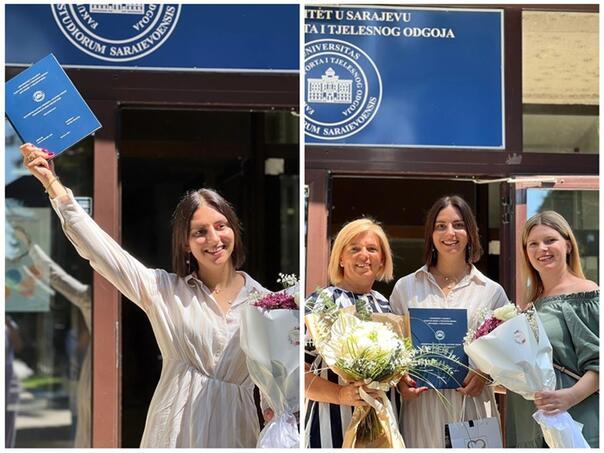 Elvedina Muzaferija diplomirala na Fakultetu sporta Elvedina Muzaferija diplomirala na Fakultetu sporta