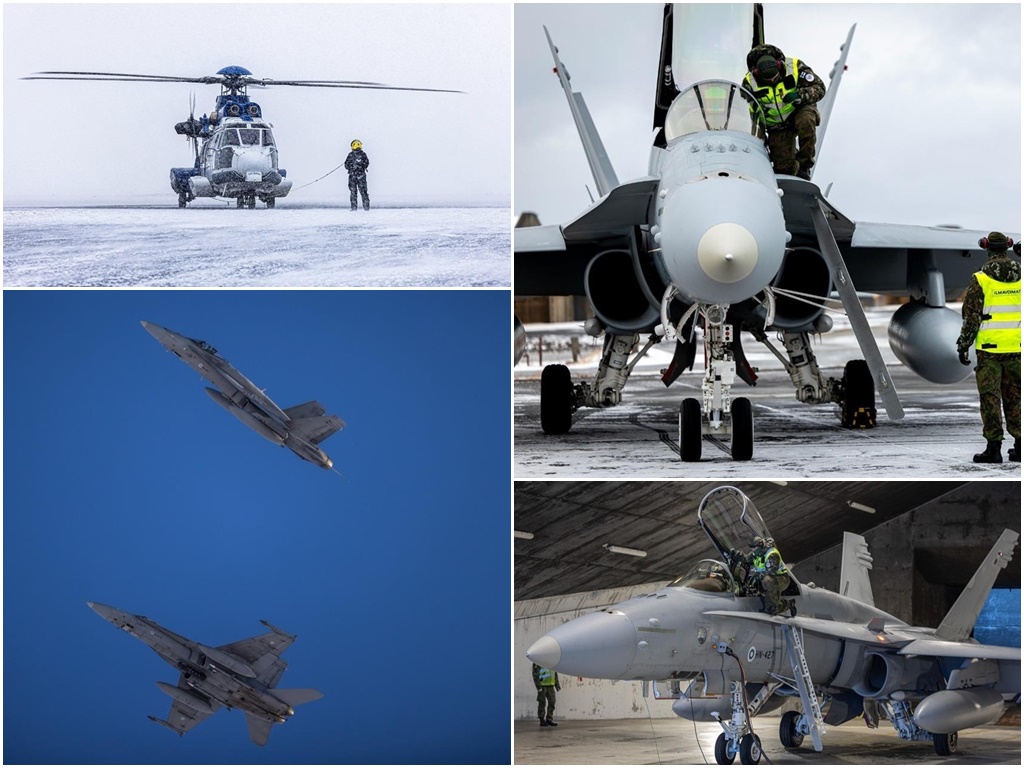 Finski F/A-18 Horneti štite zračni prostor Arktičke regije u okviru ...