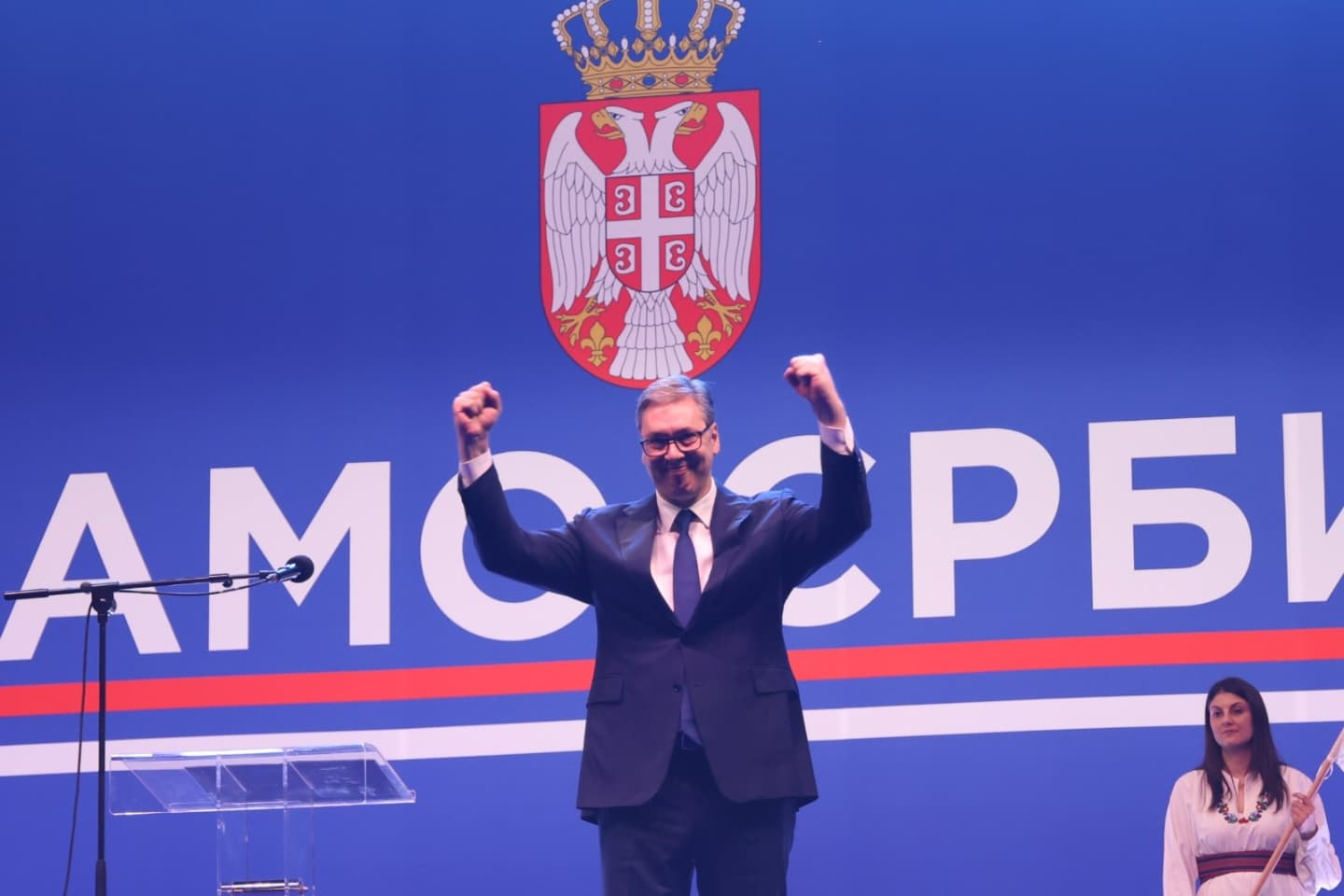 Ljudi bježali tokom govora, a Vučić poručio: Učinili ste ovaj dan velikim