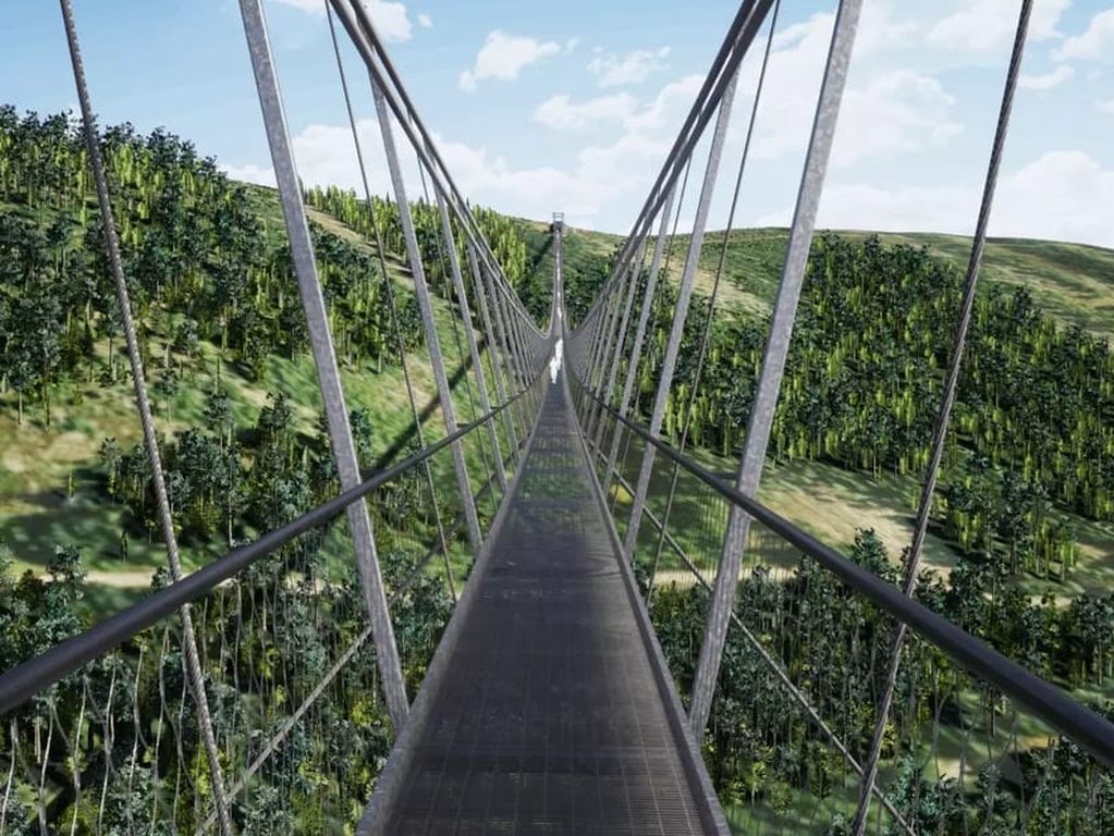 Mađarska gradi najduži pješački viseći most na svijetu