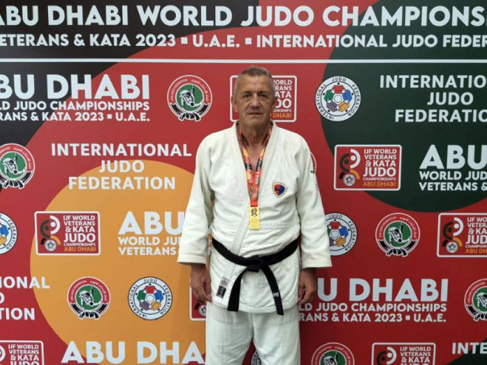 Milanko Mučibabić osvojio zlato na SP za veterane u Abu Dhabiju