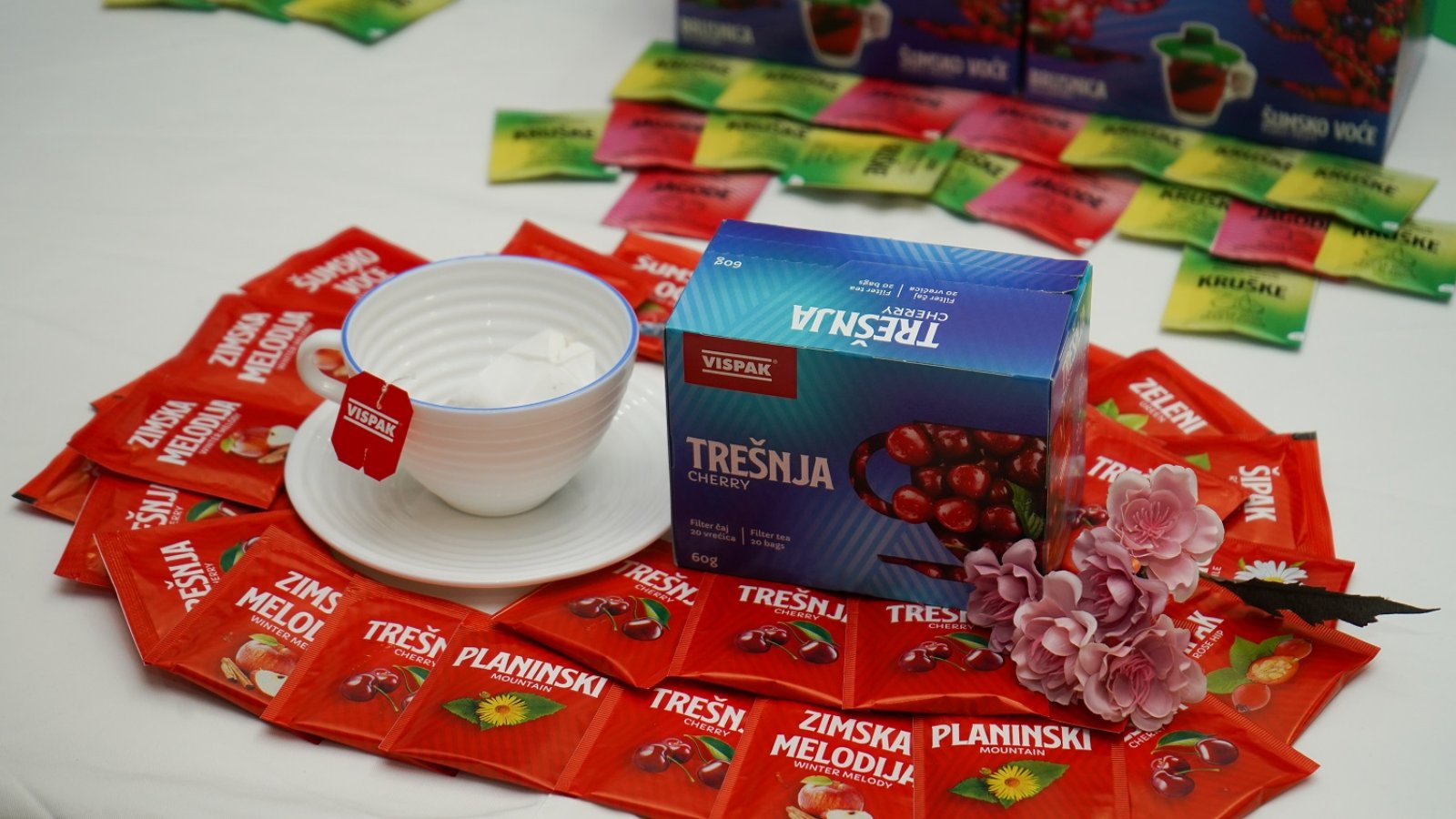 Novi Vispak čajevi sa aromatiziranim šećerima i inovativnim dodatkom za ...
