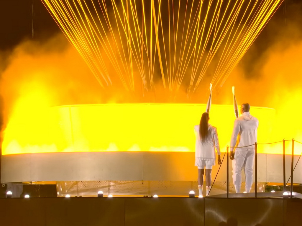 Paljenjem plamena spektakularno otvorene Olimpijske igre!