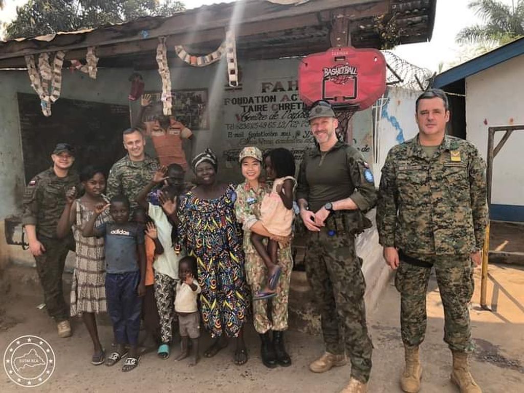 Pripadnici OSBiH proglašeni najboljim kontingentom u CAR-u