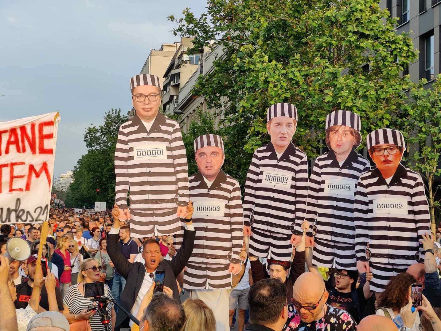 Protest u Beogradu: Vučiću odlazi, dosta je bilo