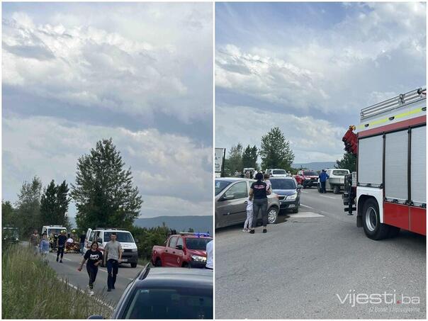 Sarajevo: Teška saobraćajna nesreća, automobil sletio sa ceste Sarajevo: Teška saobraćajna nesreća, automobil sletio sa ceste