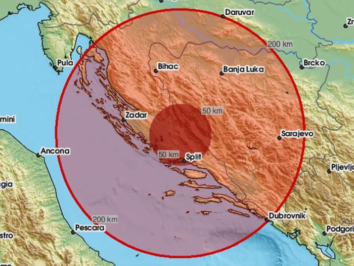 Potres 3,8 stepeni po Richteru pogodio Hrvatsku: 'Odmah smo skočili, tresla su se stakla'