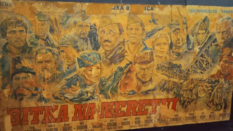 Sanski Most: Plakat filma 'Bitka na Neretvi' artefakt kojeg treba ...