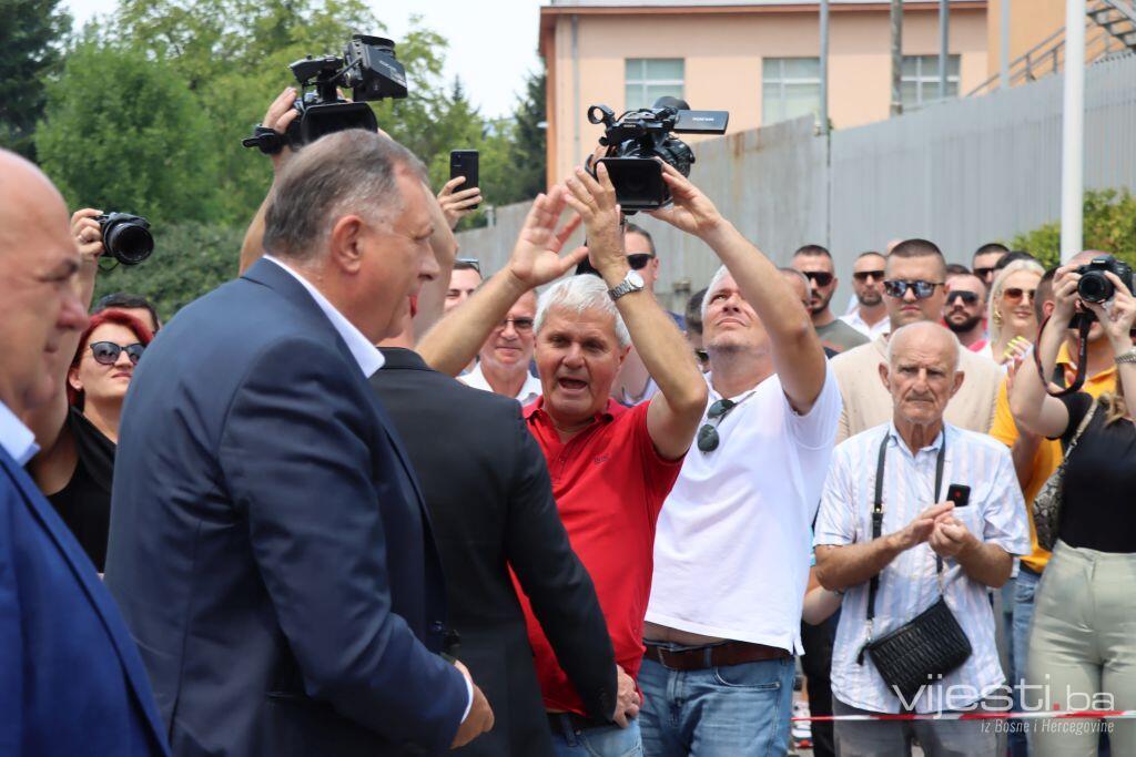 FOTO / VIDEO Dodik stigao na novo ročište u Sud BiH