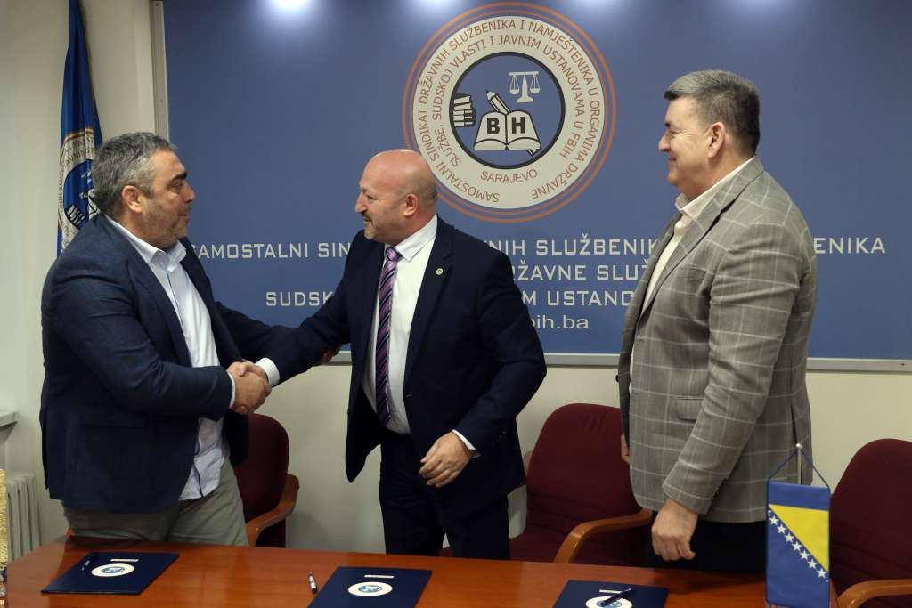 Državni i entitetski sindikati potpisali Sporazum o saradnji u ...