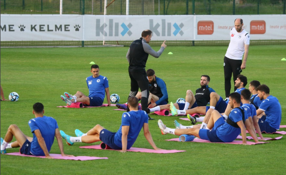 Reprezentacija BiH odradila posljednji trening pred Luksemburg Reprezentacija BiH odradila posljednji trening pred Luksemburg