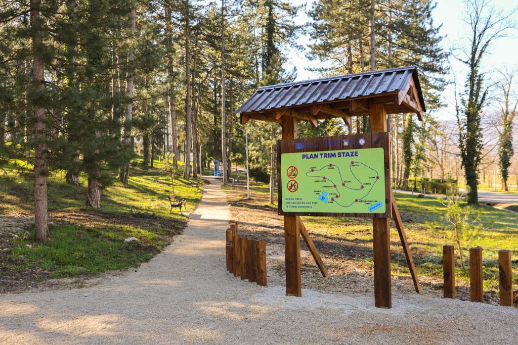 Bihać: Završena rekonstrukcija trim staze u Borićima, uz podršku EU