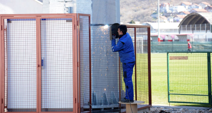 Stadion "Rođeni" sve ljepši: Uskoro prvi meč pod reflektorima