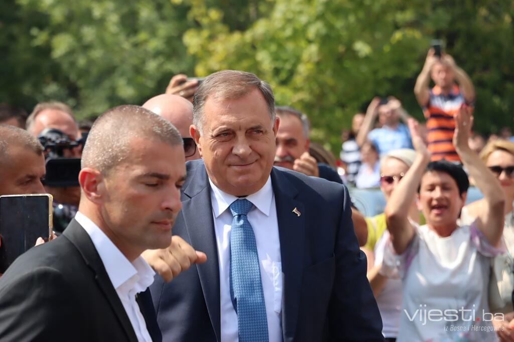 Dodik stigao na novo ročište u Sud BiH